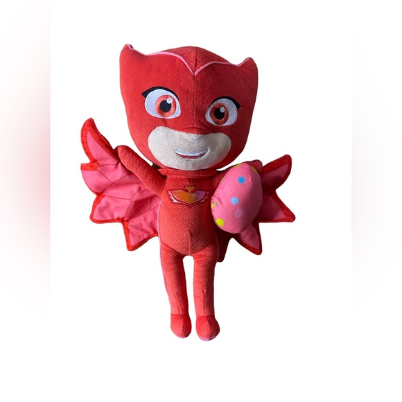 Toys | Pj Masks Owlette Plush Large 16 With Egg Soft Cute Clean | Poshmark